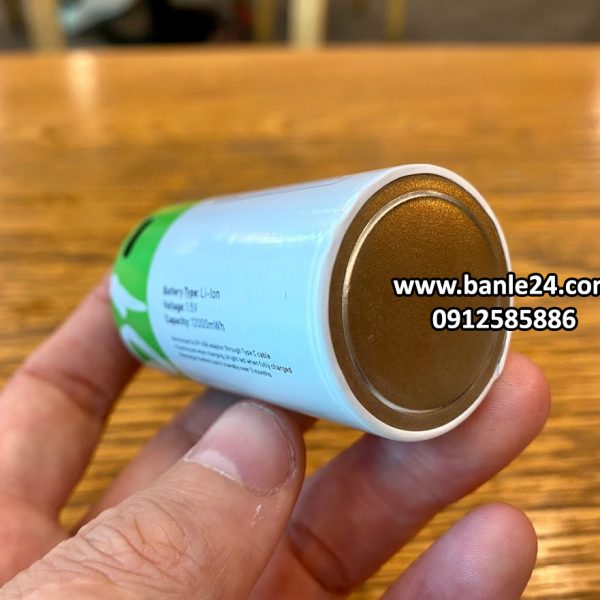 Pin đại sạc (pin D) 1,5v lithium 12000 Mwh giá 200k, tặng kèm cáp sạc
